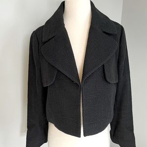 kate spade | Jackets & Coats | Kate Spade Red Wool Leopard Collar Coat ...